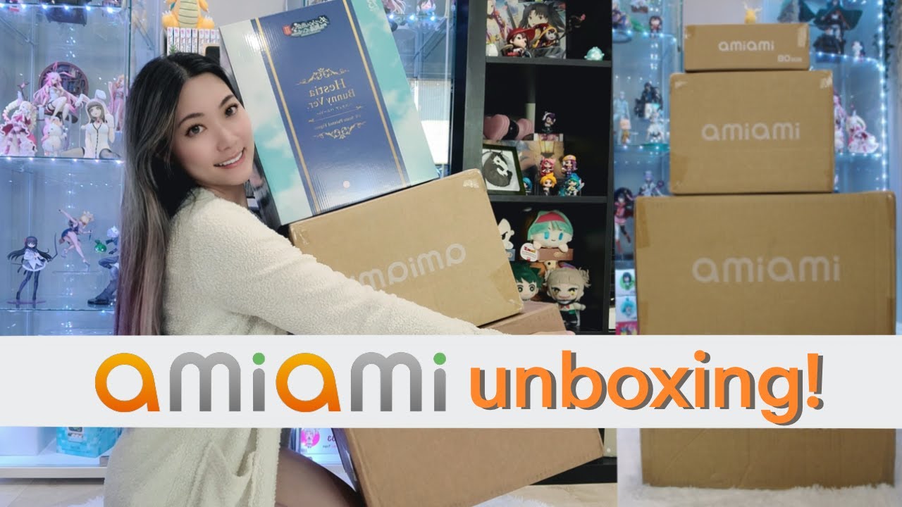 Unboxing HUGE AmiAmi Haul + more bunny figures! - YouTube