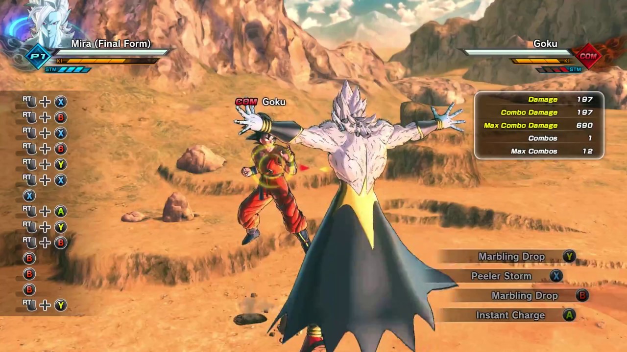 Dragon Ball Xenoverse 2 Play as Final Boss - Mira Final Form and NPCs ...