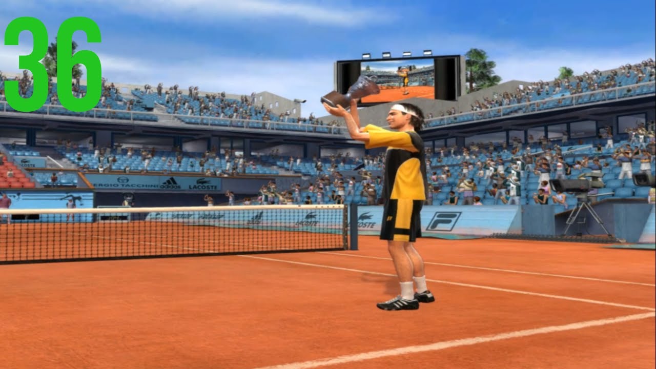 First Grand Slam/French Open/Top Spin 2 (Career Mode)/Part-36/Let's ...