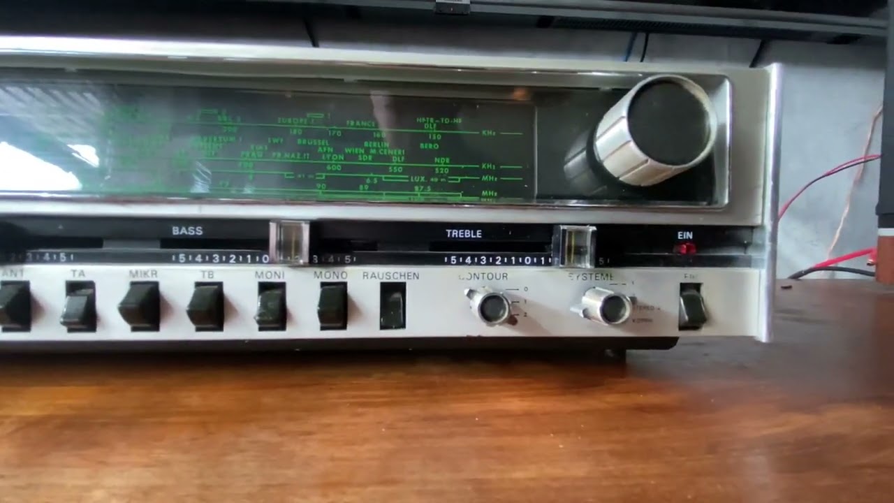 Philips 22RH720 Vintage Receiver 2 - YouTube