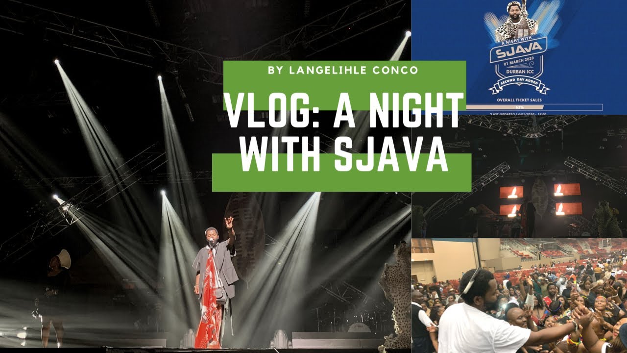 VLOG | A Night With Sjava | FULL Sjava Peformance - YouTube