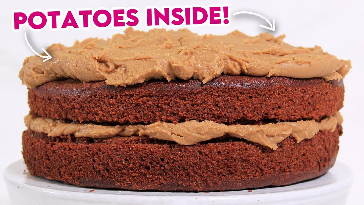 Mashed Potato In a Cake?! Making Chocolate Potato Cake From 1912! - YouTube