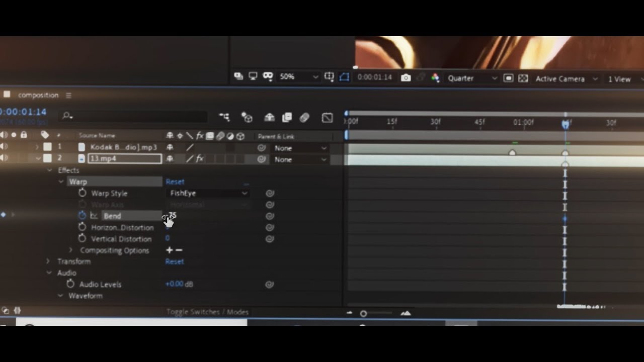 Pinch and Pop Warp Effect Tutorial - After Effects - YouTube