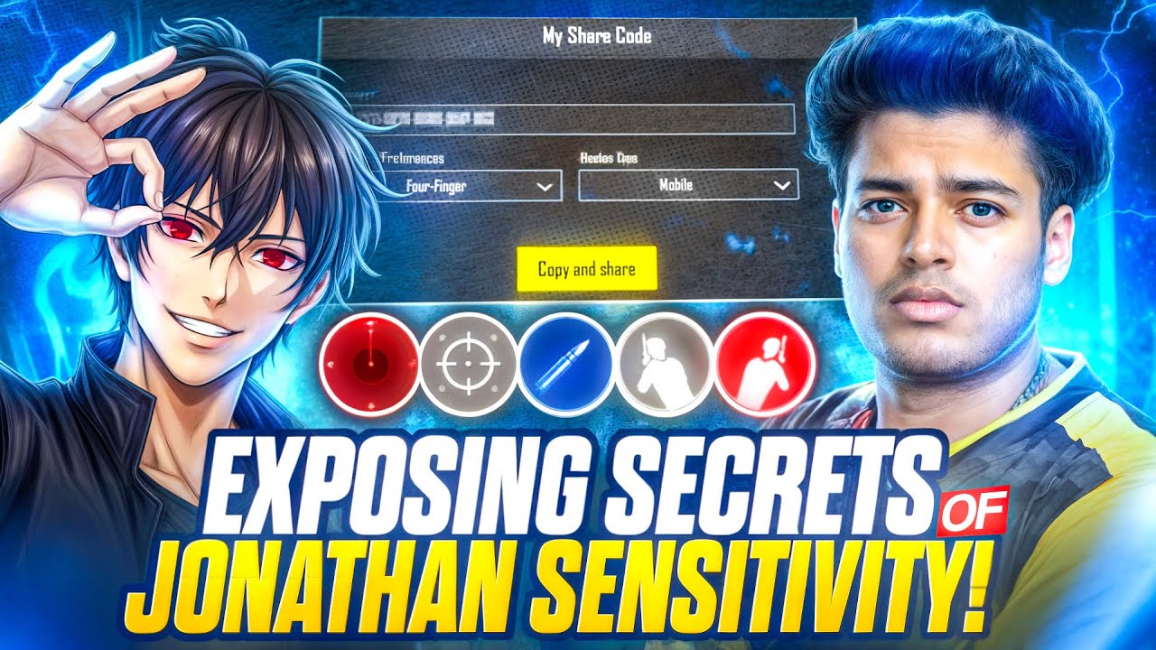 Exposing All The Secrets Of Jonathan Gaming Sensitivity 🔥 (Watch ...