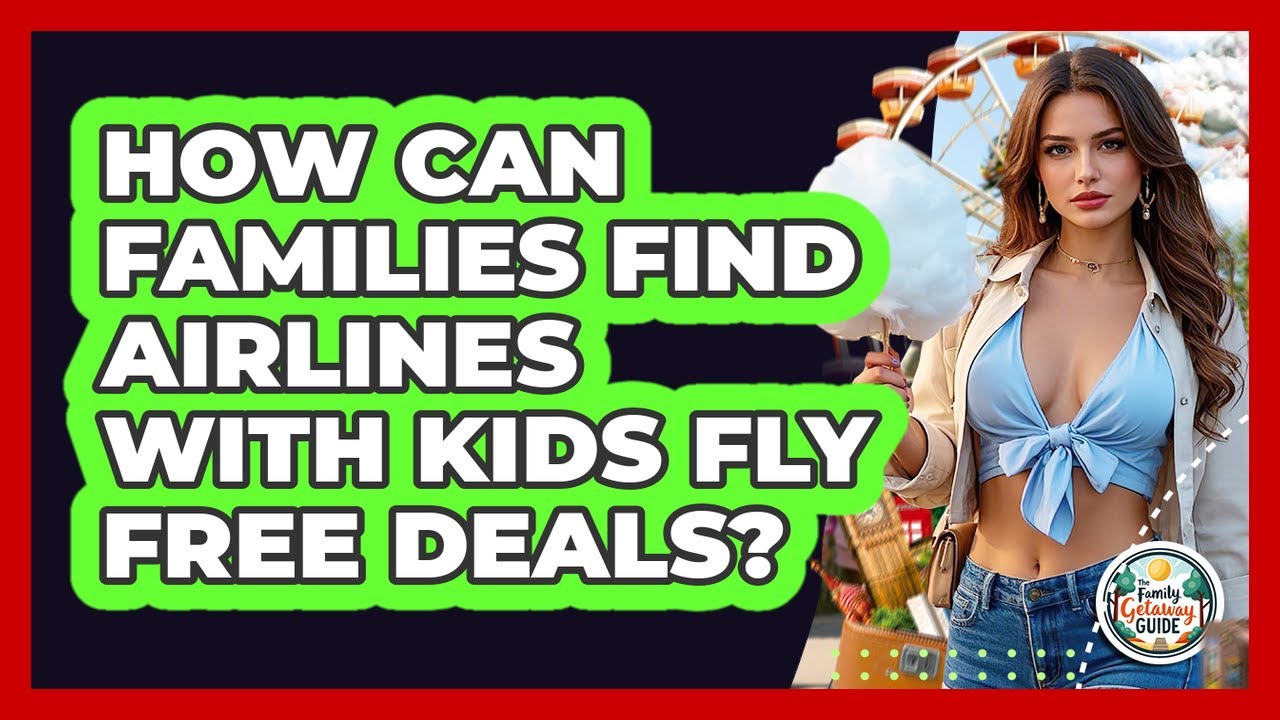 How Can Families Find Airlines With Kids Fly Free Deals? - The Family ...