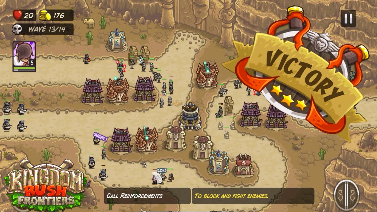 Kingdom Rush Frontiers / How to Win Every Game EVER - Tips and Strategy ...