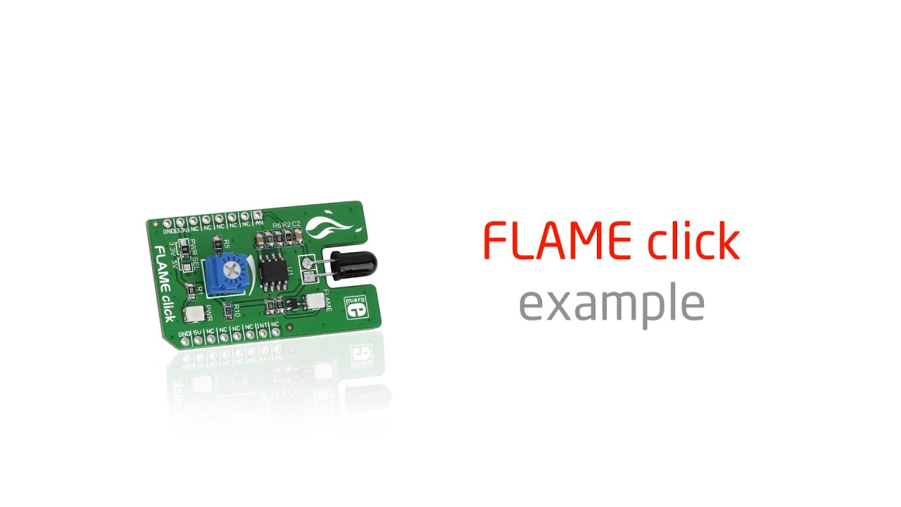 FLAME click - example - YouTube