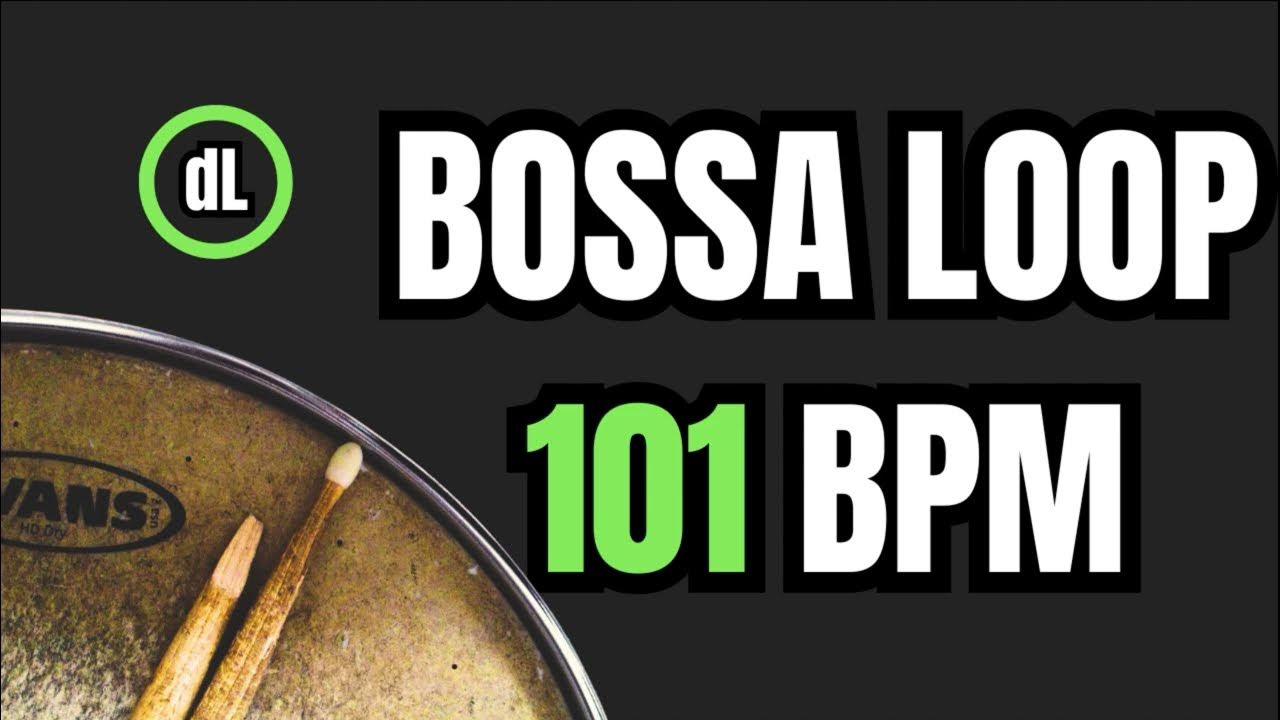Bossa Nova Drum Groove Loop 101 BPM - YouTube