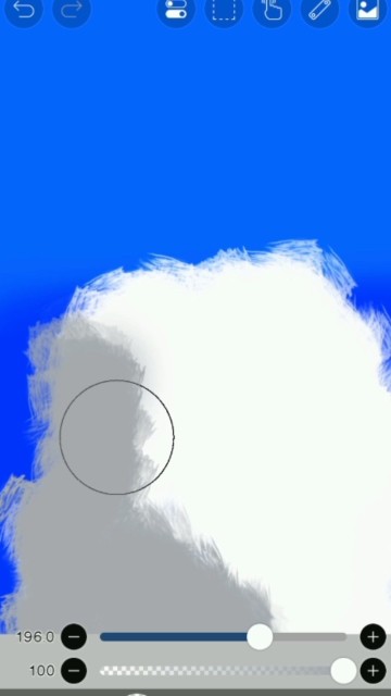 Tutorial membuat awan di Ibis paint x #drawing #ibispaintx - YouTube