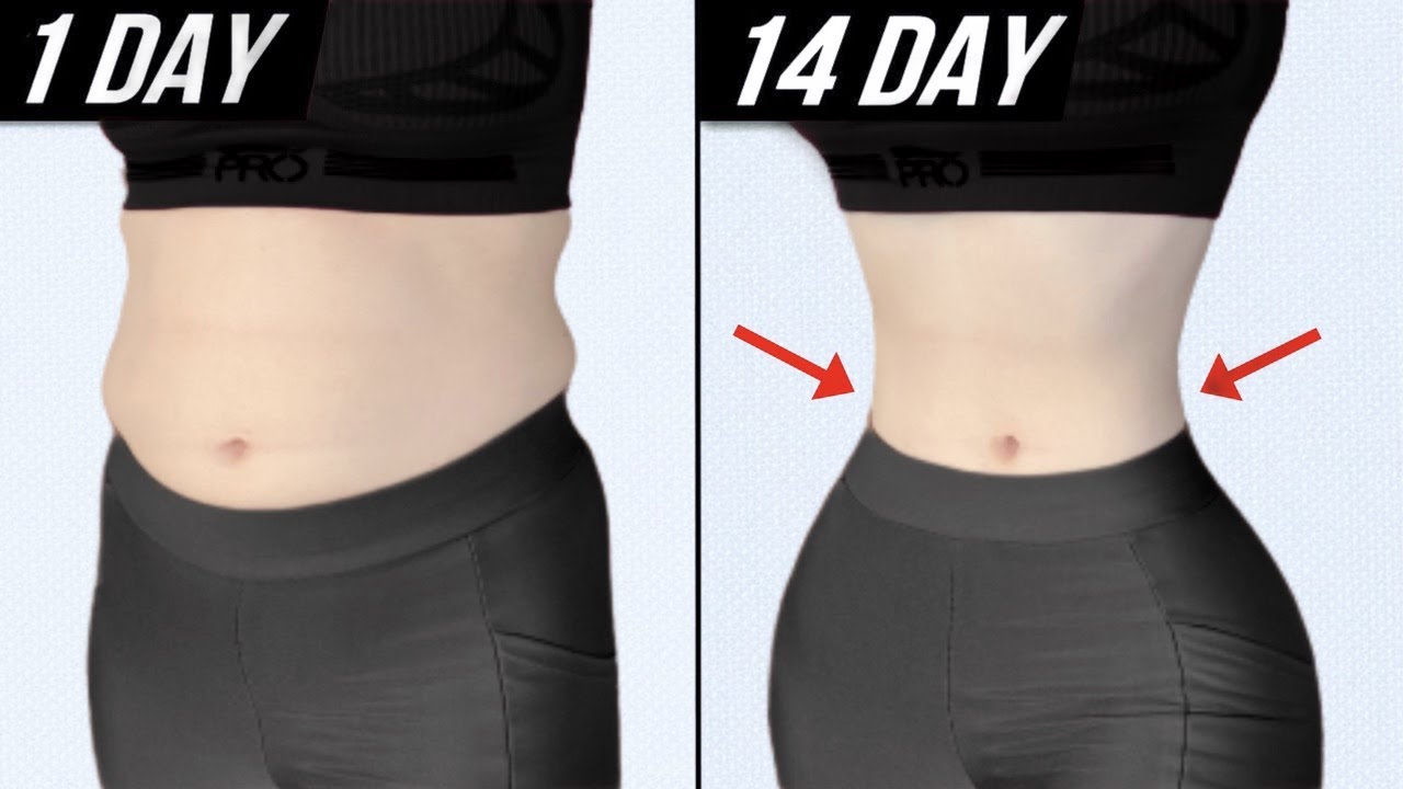Fast Small Waist And Abs Workout 14 Days Challenge Do At Home Youtube