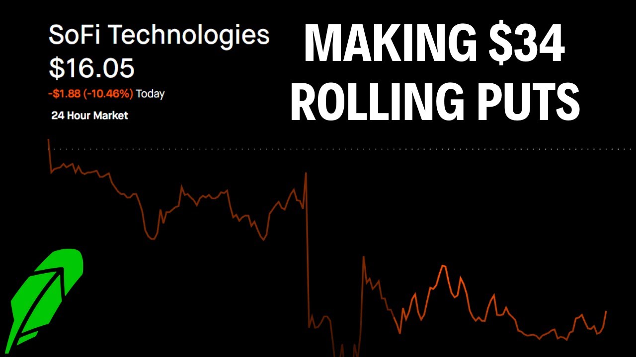 How I Made $34 Rolling Puts on Sofi Post Earnings Crash! Selling ...