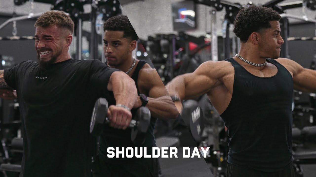 RAW SHOULDER WORKOUT with VAUGHN WALKER - YouTube