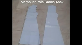 TUTORIAL MEMBUAT POLA BAJU WANITA PAKAI CARA SIMPEL DAN CEPAT - YouTube