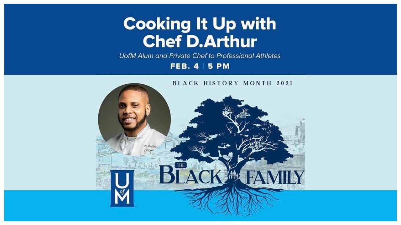 Cooking It Up - An Interview with Chef D Arthur (Part 1 of 2) - YouTube