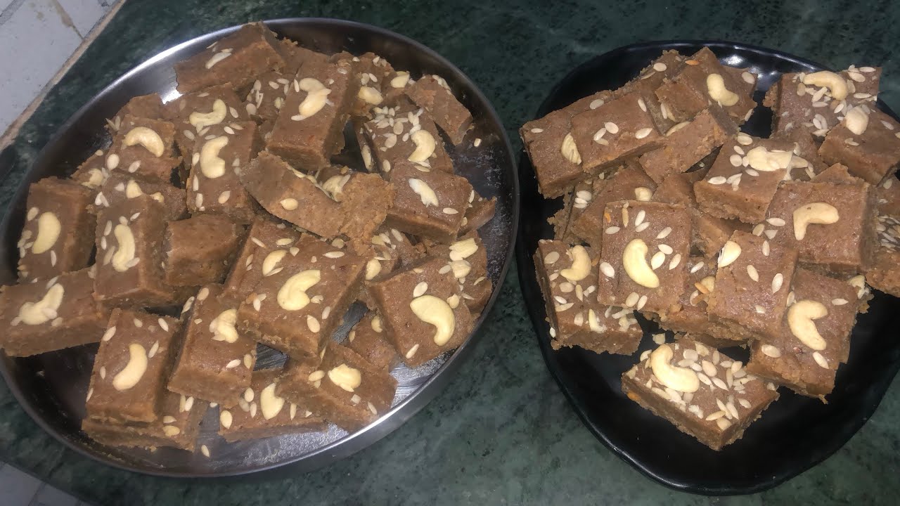 Sardi special walnut Barfi// Ghar prr Asan tarike se banaye khoye or ...