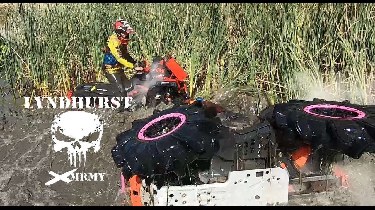 ANGRY & SWAMPED CANAM RENEGADE 850 XXC ON 32 INCH SUPERATV ...