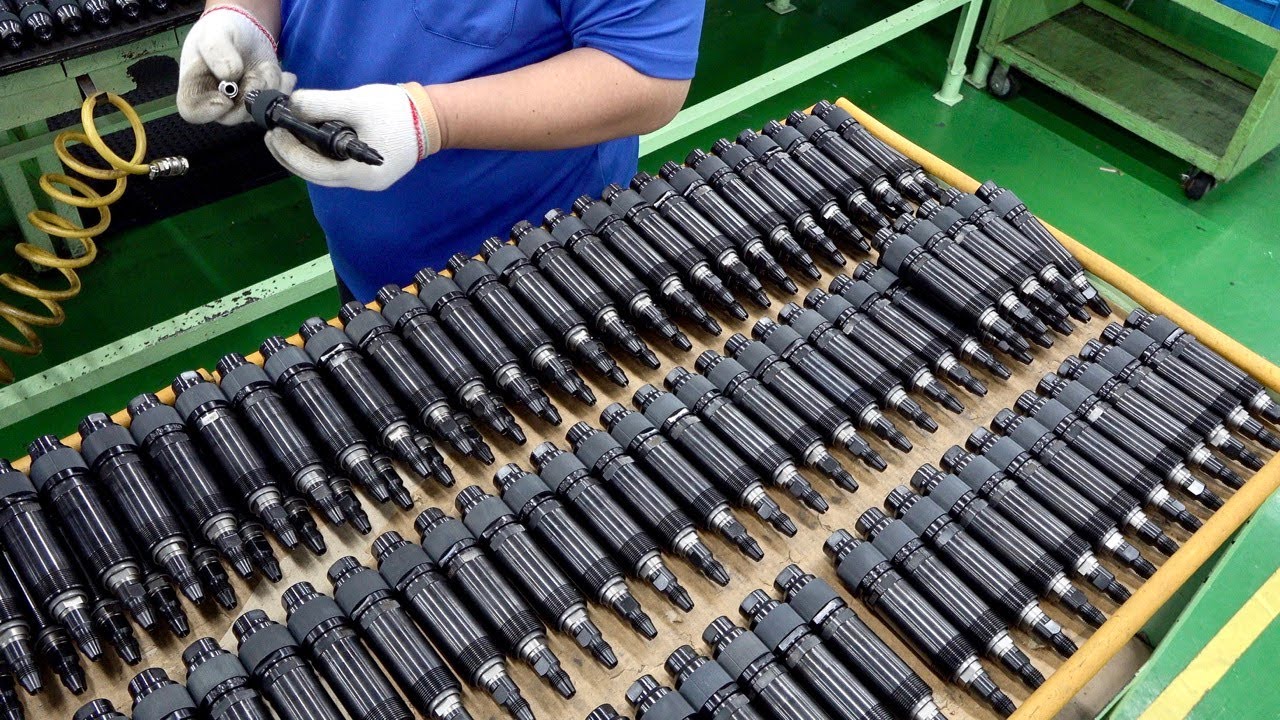 Air Die Grinder Mass Production Process. Korean Air Tools Factory - YouTube