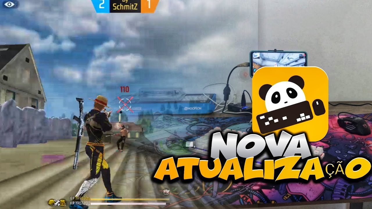 TESTEI A NOVA ATUALIZACAO DO PANDA MOUSE PRO 5.2 - YouTube