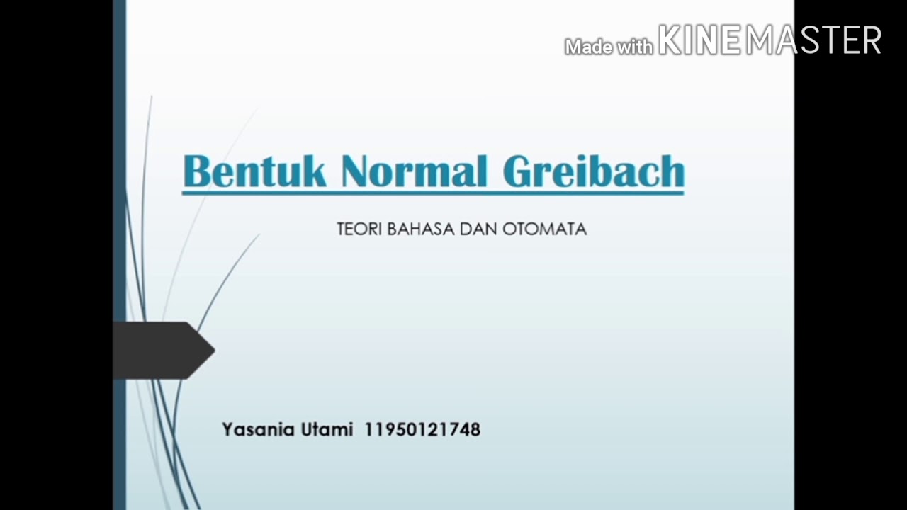 Teori Bahasa Otomata | Bentuk Normal Greibach - YouTube