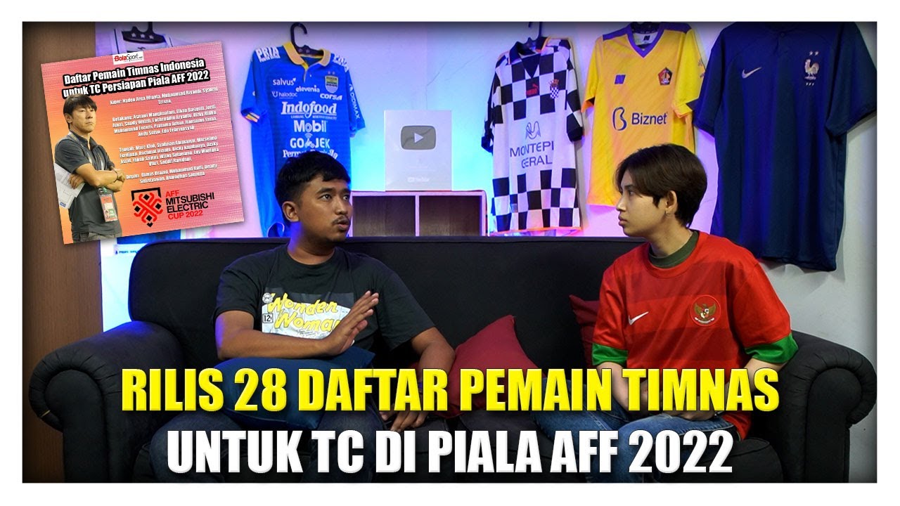 TIMNAS INDONESIA - 28 NAMA PEMAIN TIMNAS INDONESIA JALANI TC PIALA AFF ...
