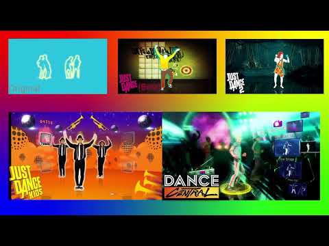 Comparação (Original Vs Just Dance 1 (Beta) Vs Just Dance 2 Vs Just ...