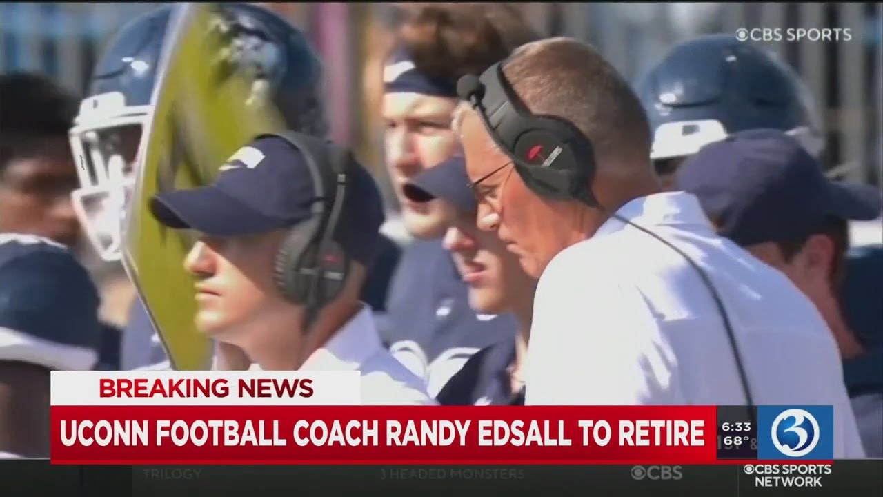 Video: Randy Edsall announces that he will retire - YouTube