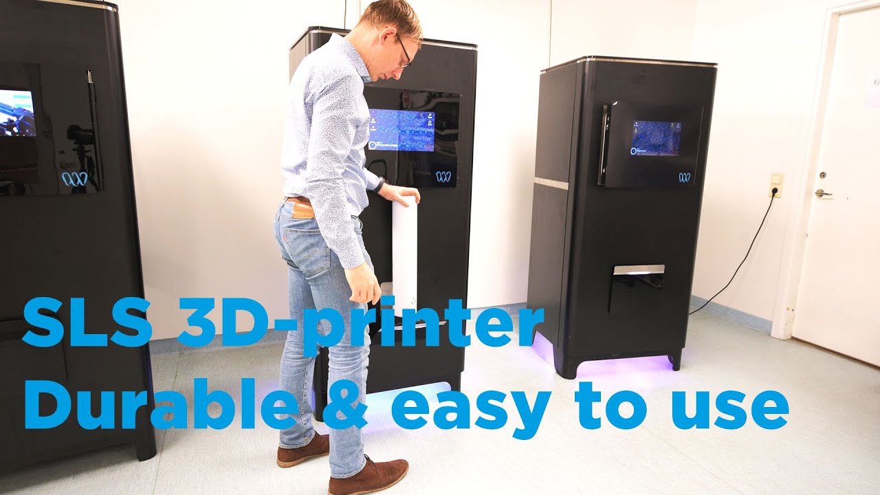 SLS 3D-printer made in Sweden - Easy to use Strong results - YouTube