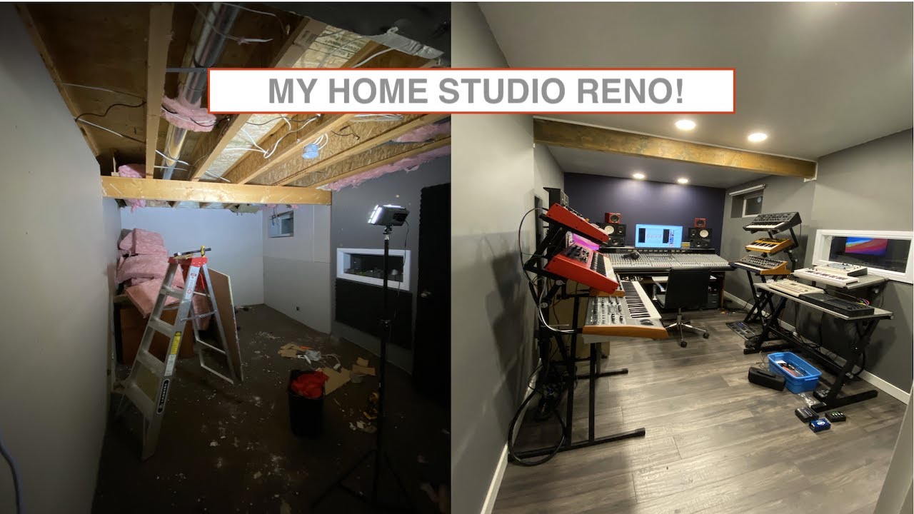 My Home Music Studio Reno! - YouTube