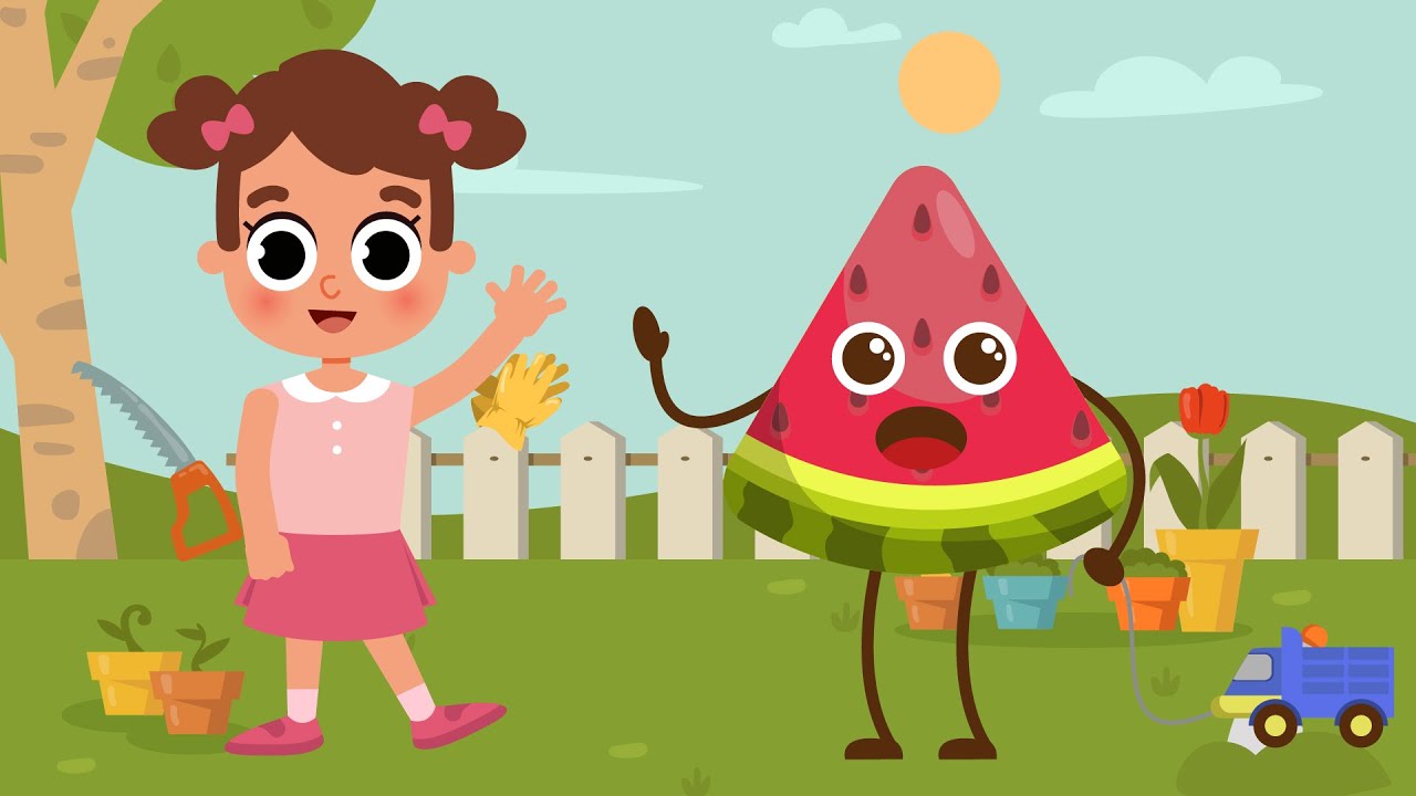 Ellerim Tombik Tombik, Bakkal Amca ve Karpuz Adam Şip Şap Şop 🍉🎶 ...