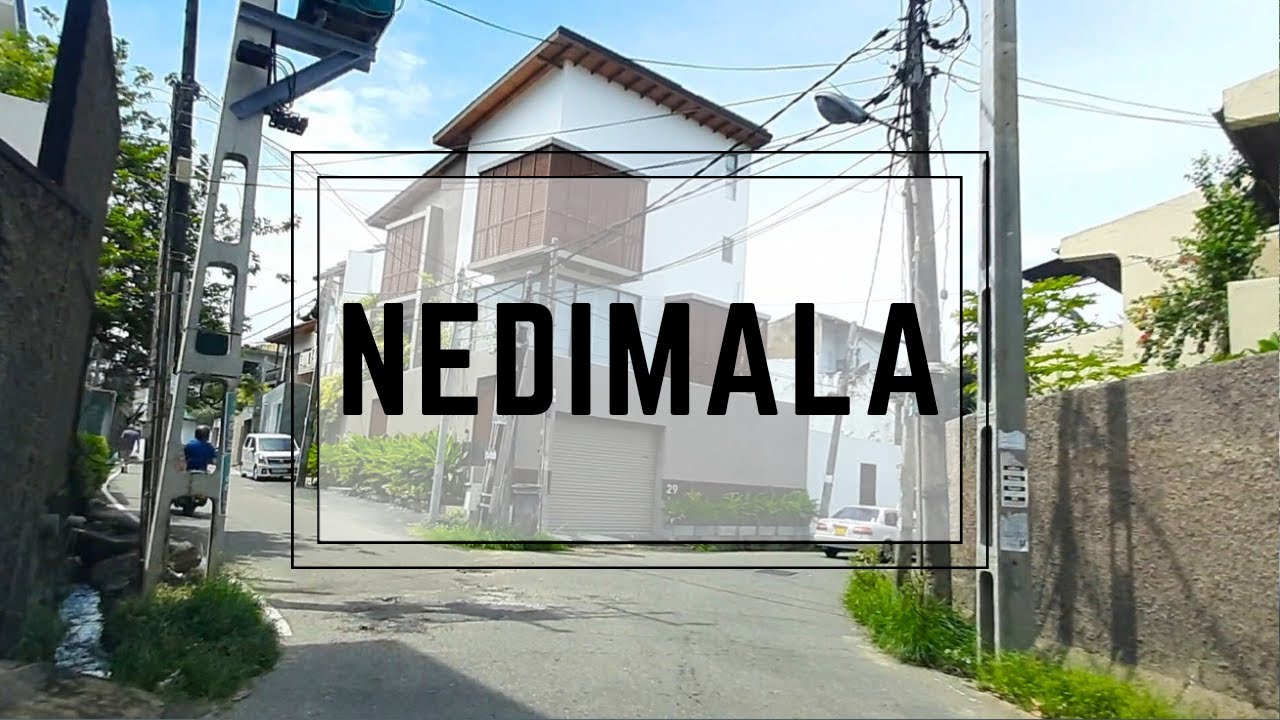 DRIVING AROUND DEHIWALA - MOUNT LAVINIA | SRI LANKA | PART 3 | NEDIMALA ...