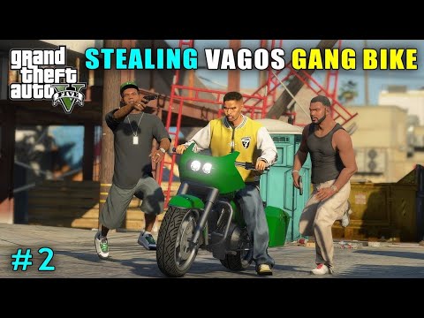#2 Stealing Vagos Gang Bike - YouTube