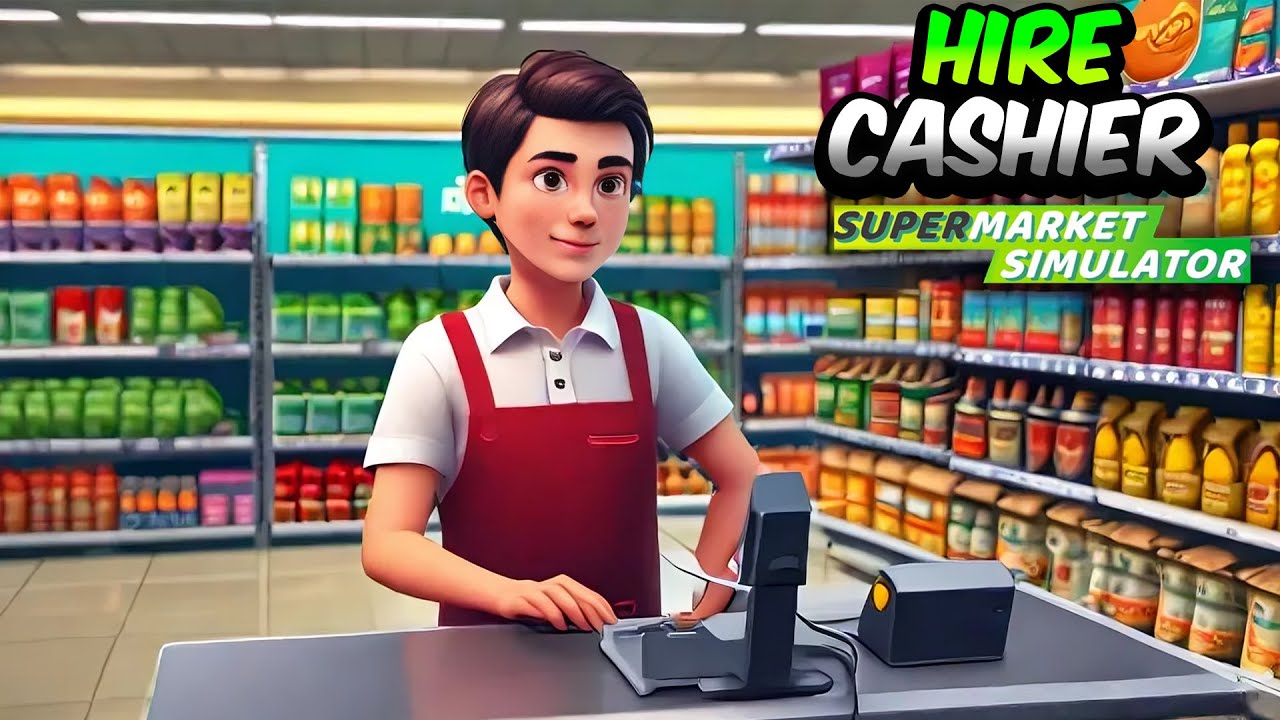 I Hired a Cashier in Supermarket Simulator - Epic Gameplay! 🎮 | ABHI_OP ...