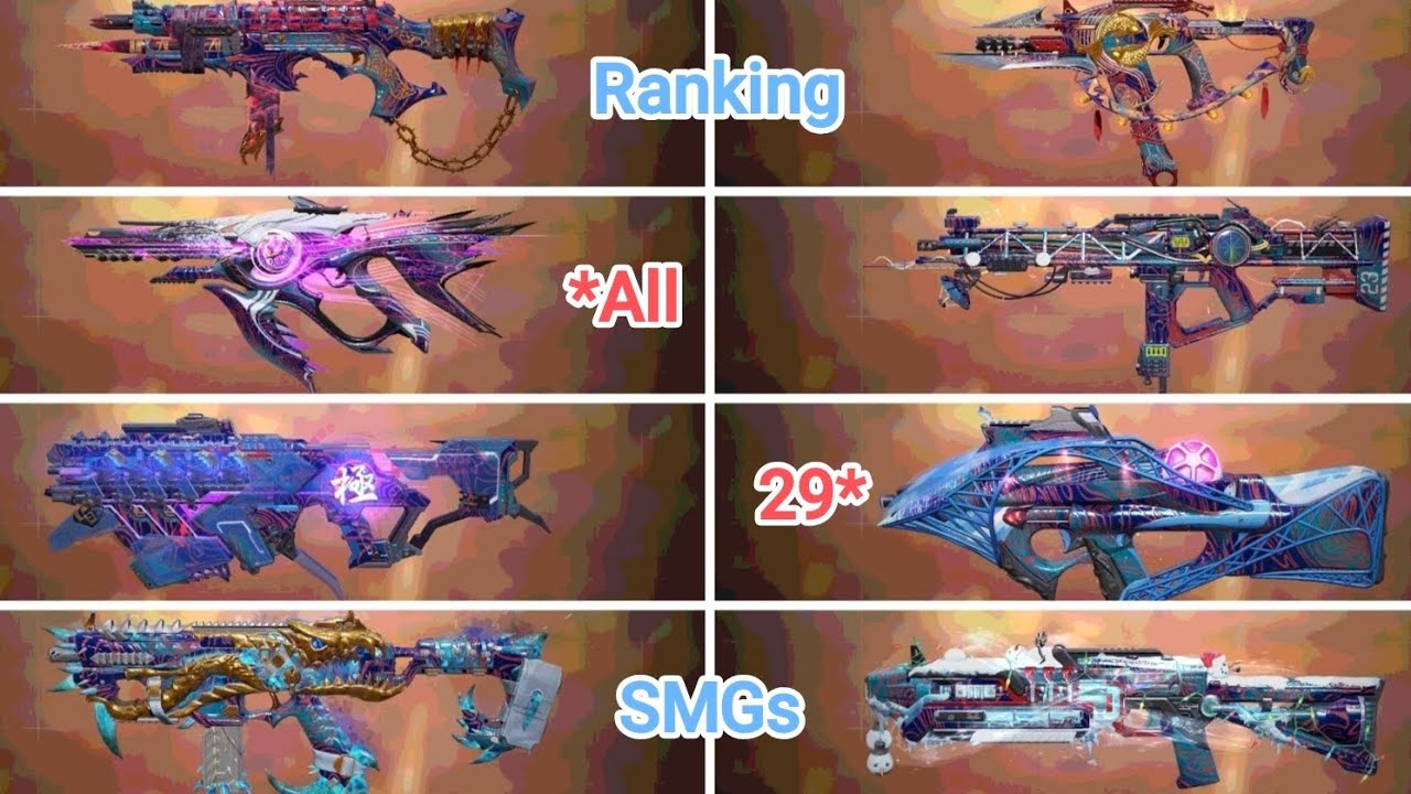 Ultimate guide to choose SMG for Battle Royale | All SMG best Gunsmith ...