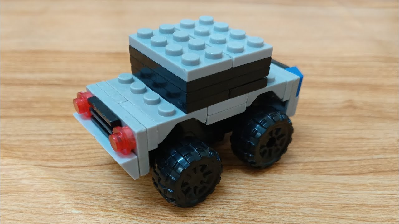 #bricks #lego #toy #car easy way to make cool mini grey car from lego ...