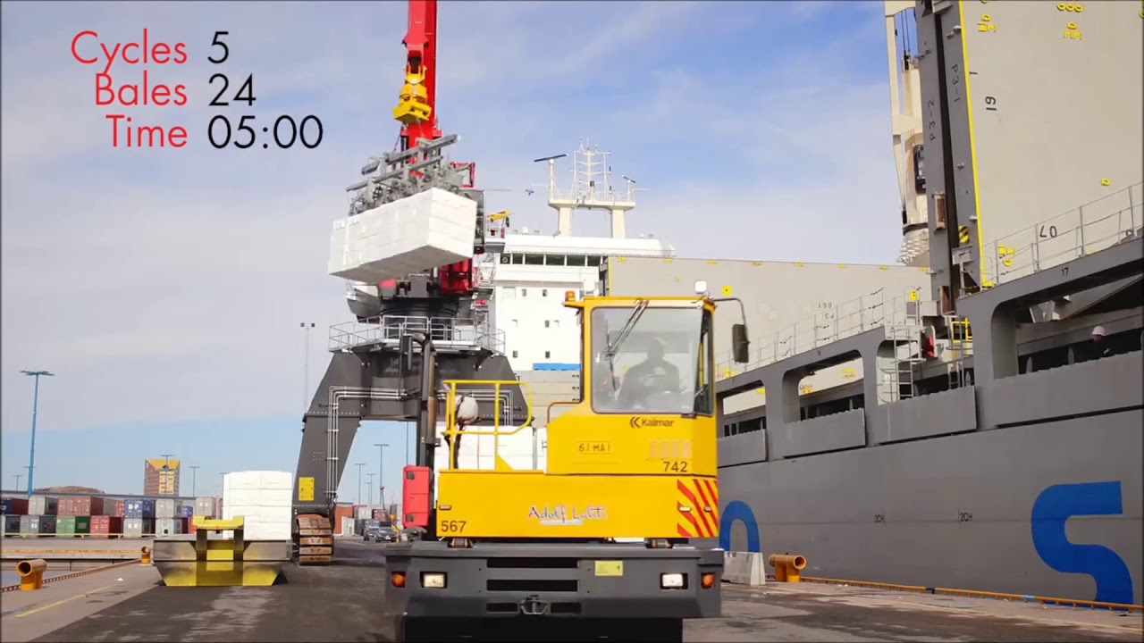 Mantsinen 300 R in action - YouTube