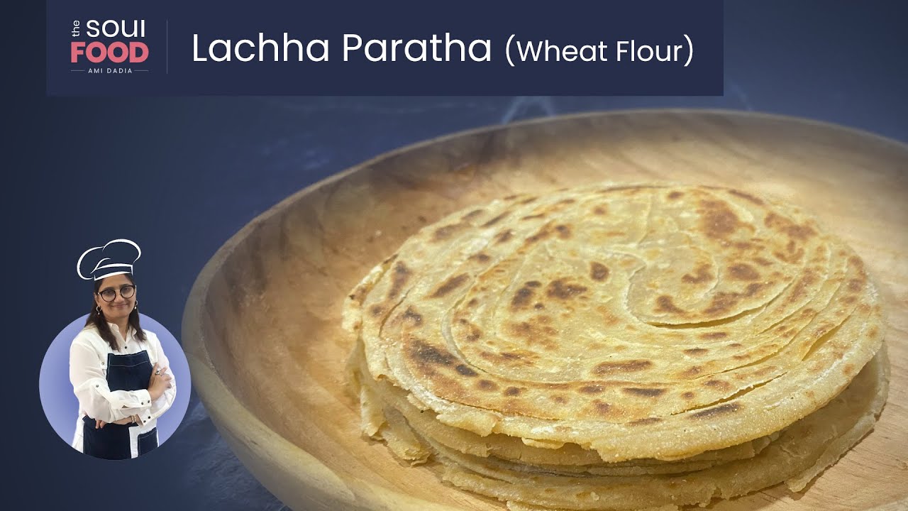 How to Make Perfect Lachha Paratha with Wheat Flour | Layered Indian ...