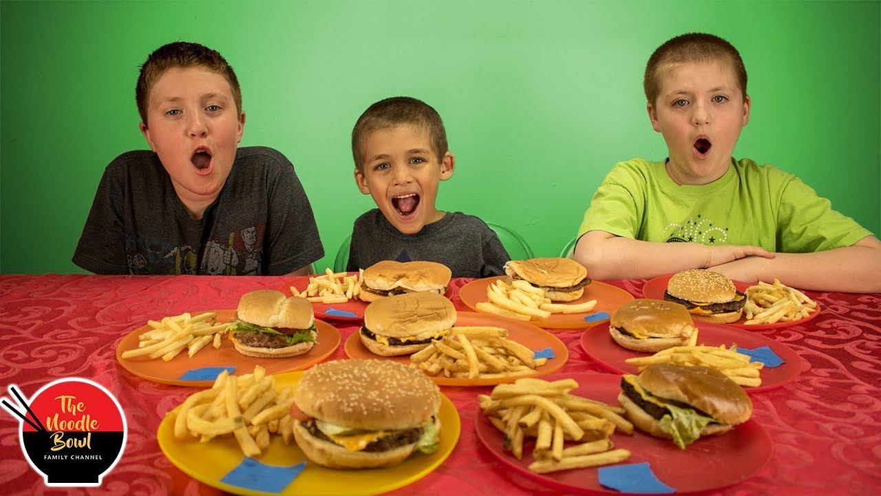 Fast Food Challenge, French Fries Taste Test - YouTube