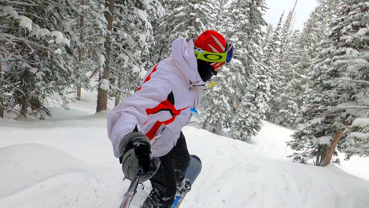 2 Days In Utah - Snowboarding Brighton Resort 2020 - YouTube