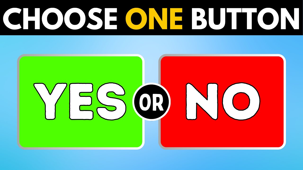 50 Fun Yes or No Questions Challenge! Can You Decide? | Decision Making ...