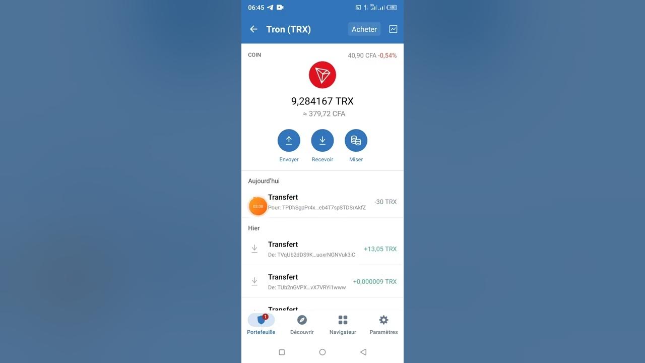 Comment faire un retrait sur Trust Wallet vers mobile money (Retrait en direct depuis Trust ...