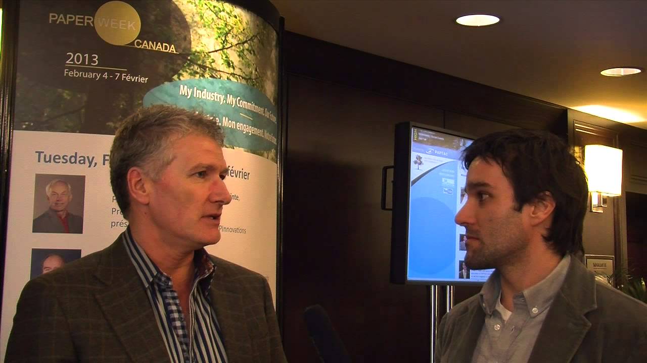 Interview with Jim Blight, general manager, Domtar, Dryden mill - YouTube