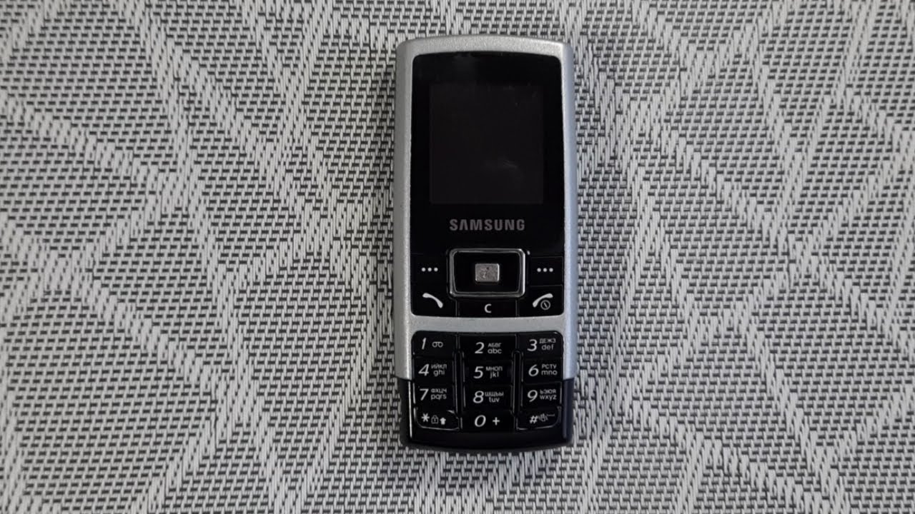 Phone Samsung SGH-C130 Startup & Shutdown - YouTube