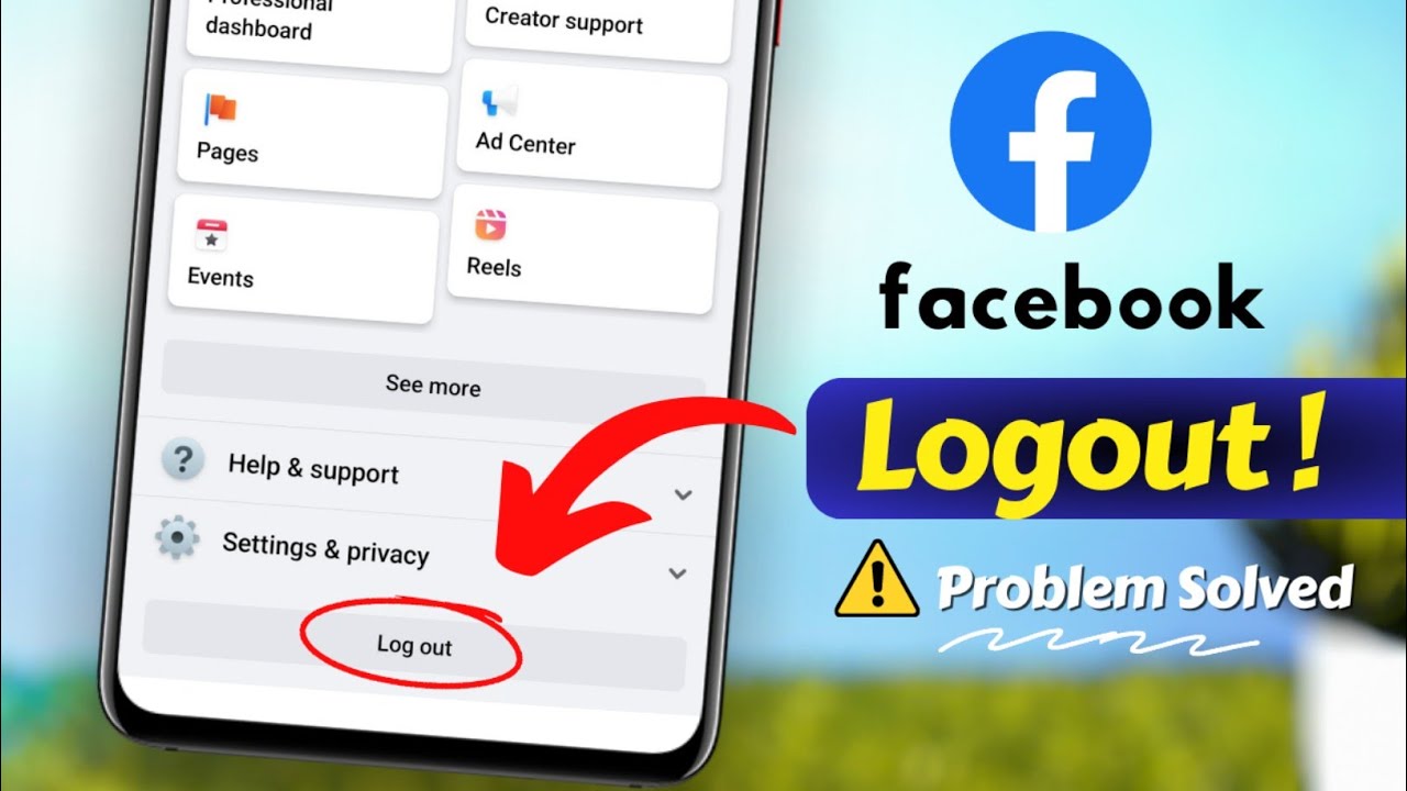 Solved Facebook Account Log Out Nahi Ho Raha Hai 2024 | Facebook ...