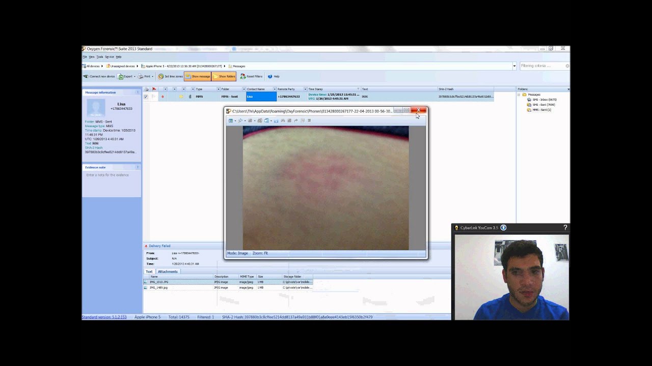 Using basic functions of Oxygen Forensic Suite 2013 - YouTube