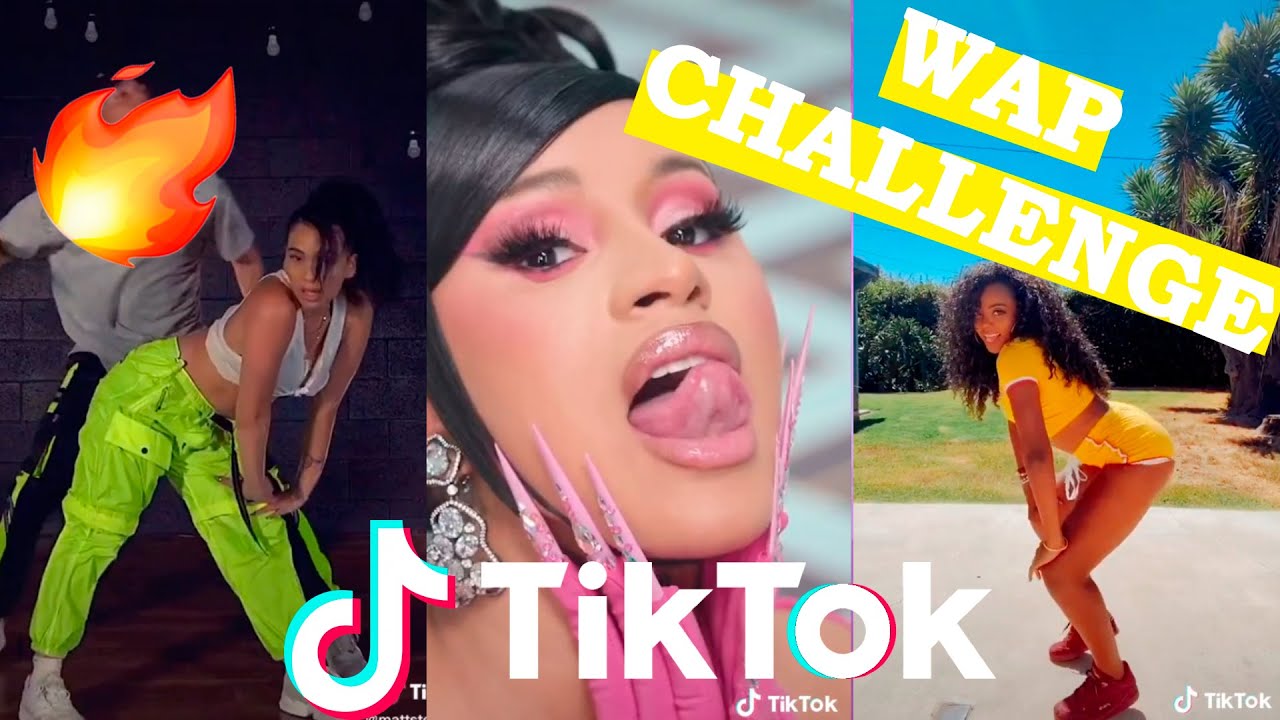 Wap Dance Challenge Tiktok Compilation 🔥 Youtube