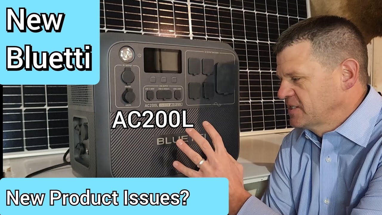 BLUETTI AC200L Portable Power Station: BLUETTI's latest Power Station # ...