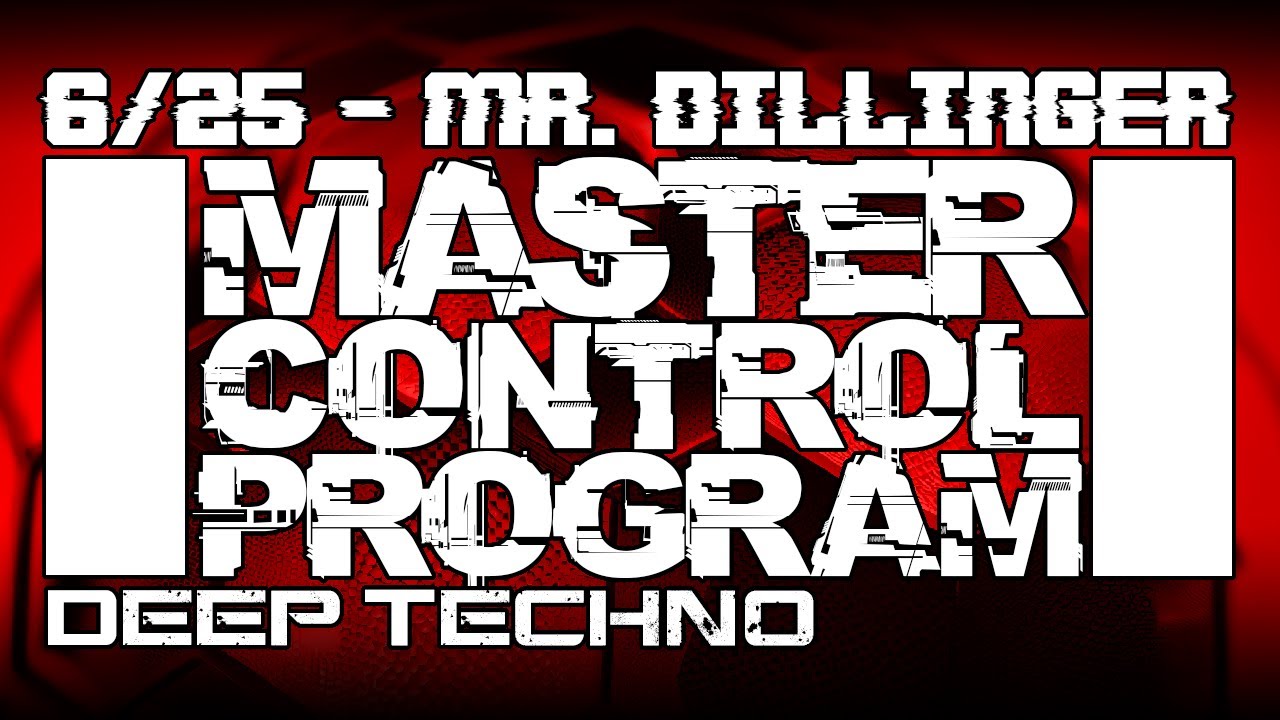 Mr. Dillinger - MCP - Deep Techno DJ Set - Streamed Live on 6/25/2023 ...