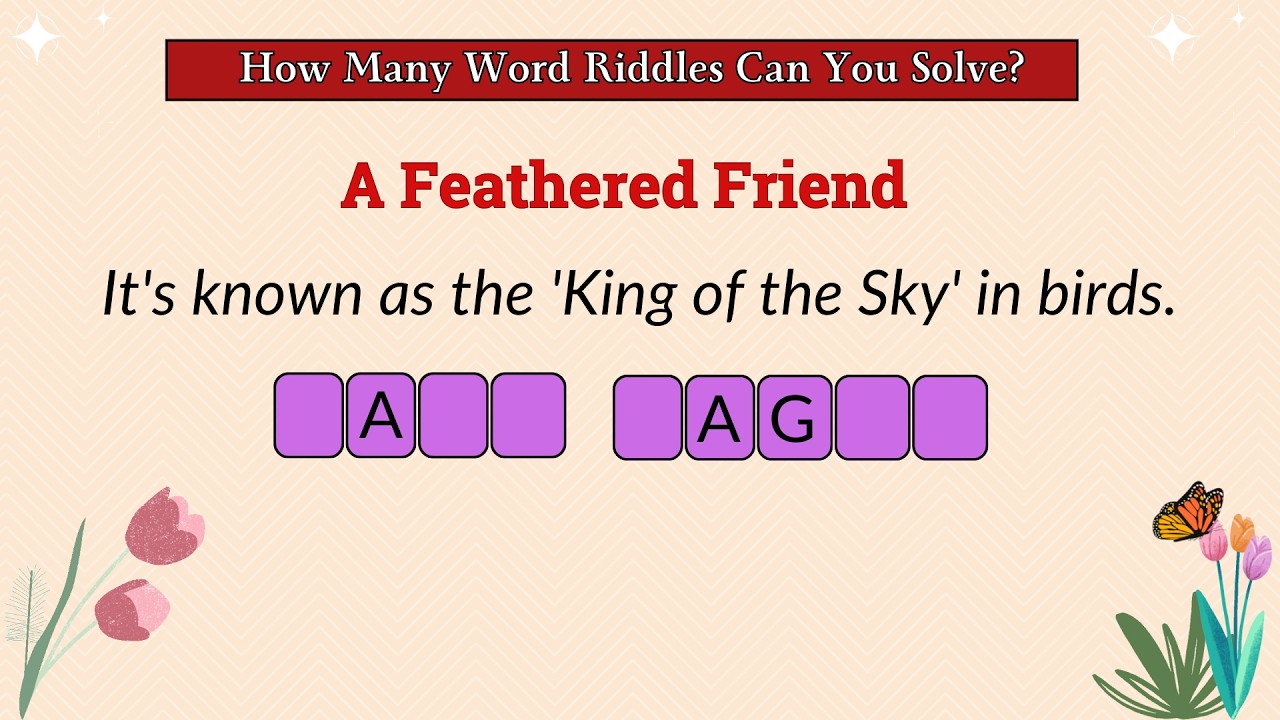 How Many Word Riddles Can You Solve? | 3 Levels + Bonus! - YouTube