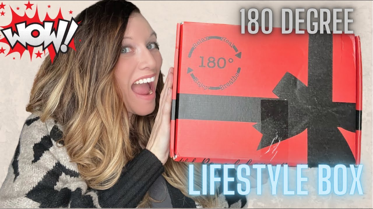 180 Degree Box: self care box unboxing - YouTube