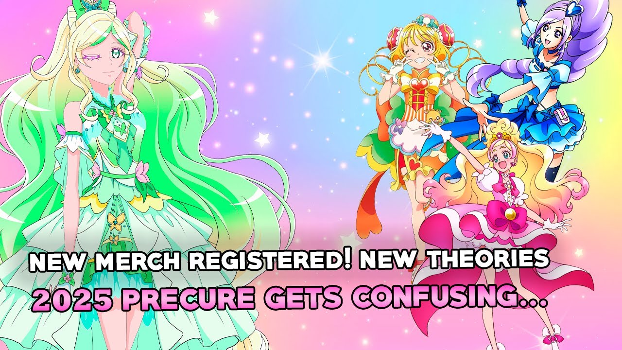 2025 PRECURE New Merchandise makes things a little confusing... New Theories! - YouTube